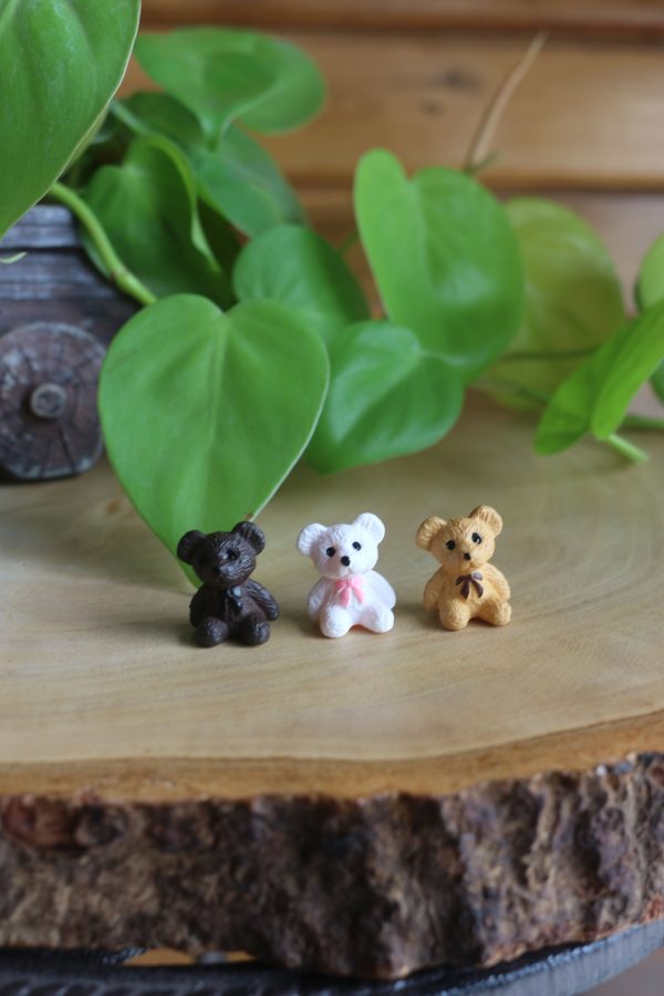 Mini Teddy Bear Figurine Set - Sorrelgardens